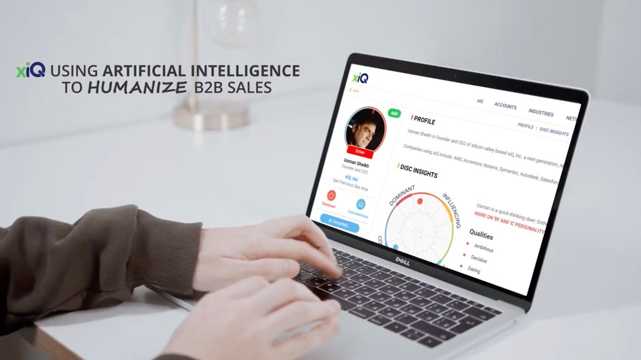xiQ - Platform Overview_Personality-driven Sales Intelligence - xiQ inc